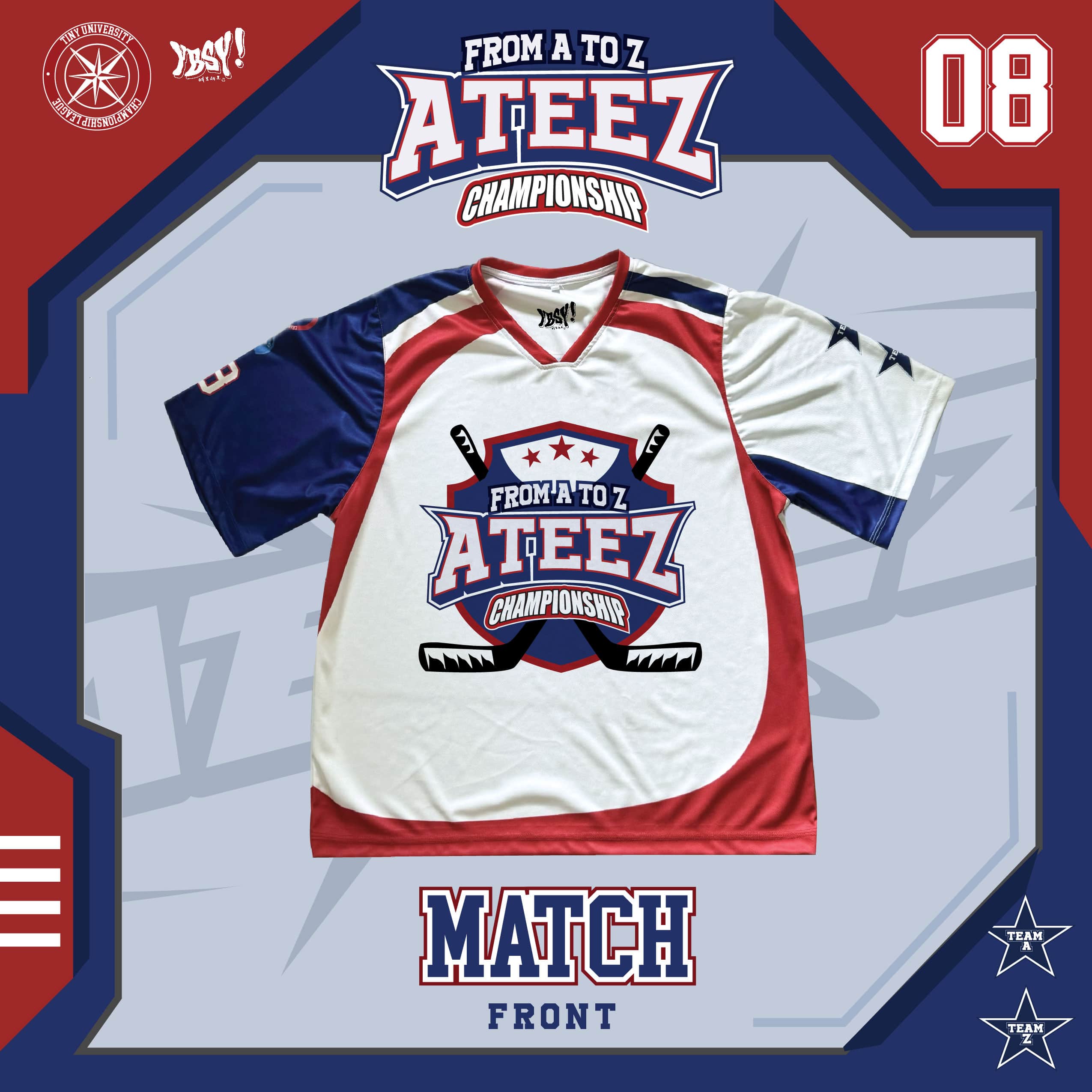 YBSY – ATEEZ Championship Jersey – ybsyworldwide.com