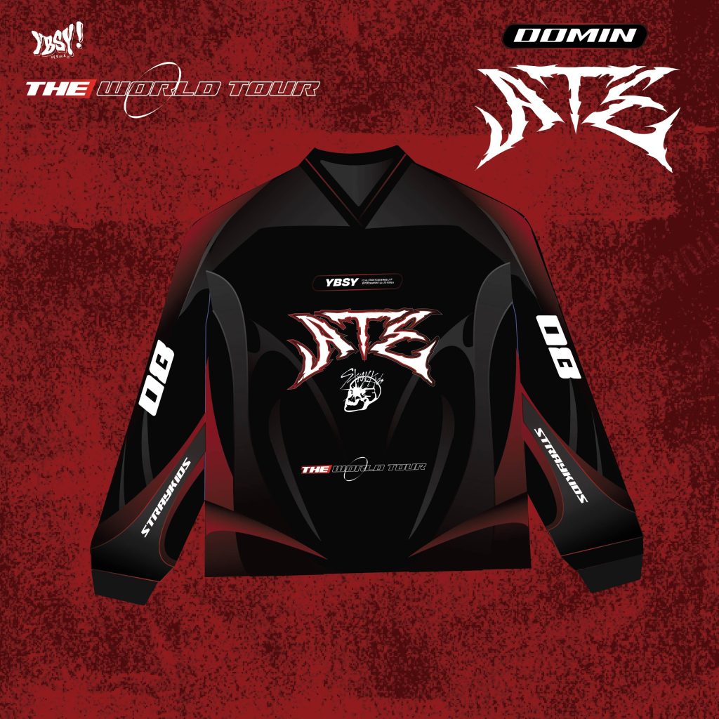 YBSY – StrayKids DOMINATE Tour Jersey – ybsyworldwide.com