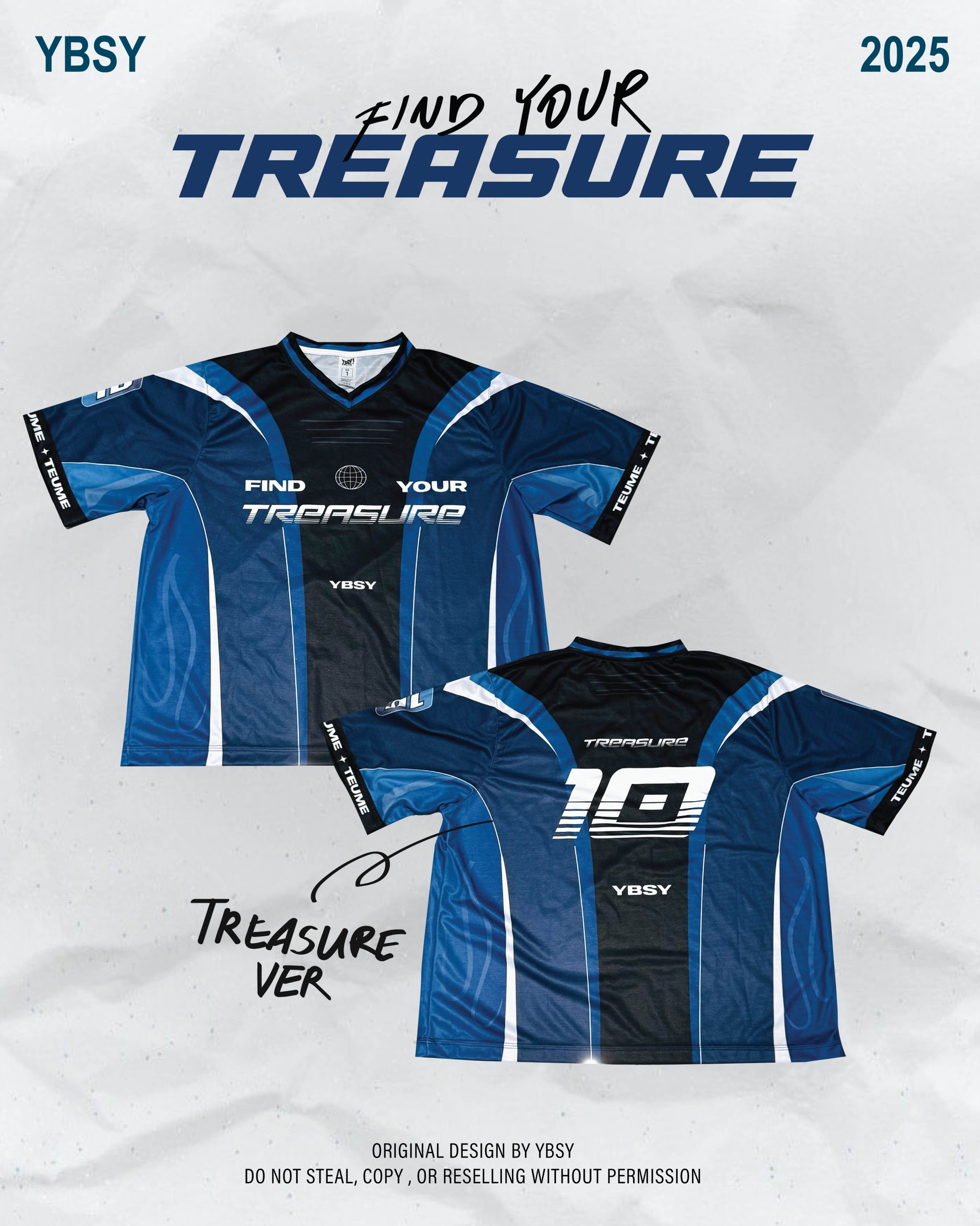 YBSY – Treasure Exclusive Jersey – ybsyworldwide.com